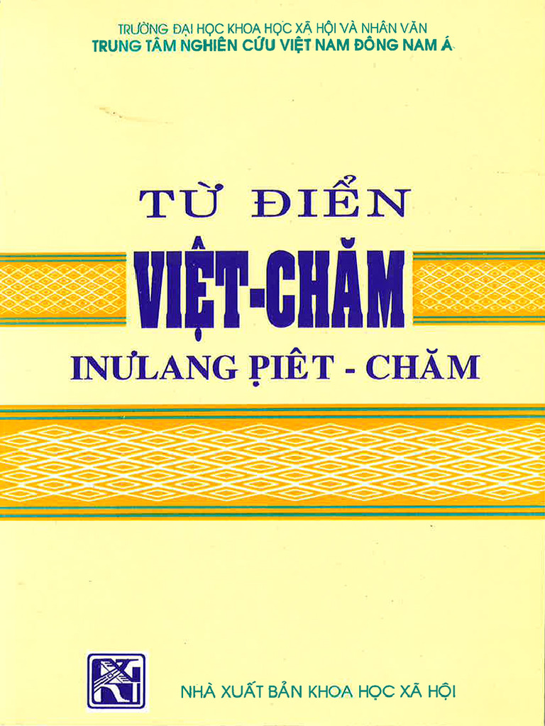 Viet Cham Dictionary BKT | PDF