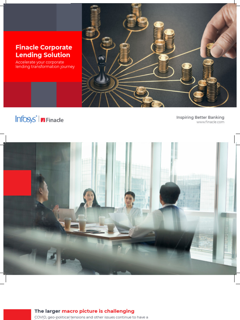 Finacle Corporate Lending Brochure | PDF | Syndicated Loan | Interest