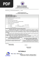 Portfolio Day ACR Template For Schools | PDF