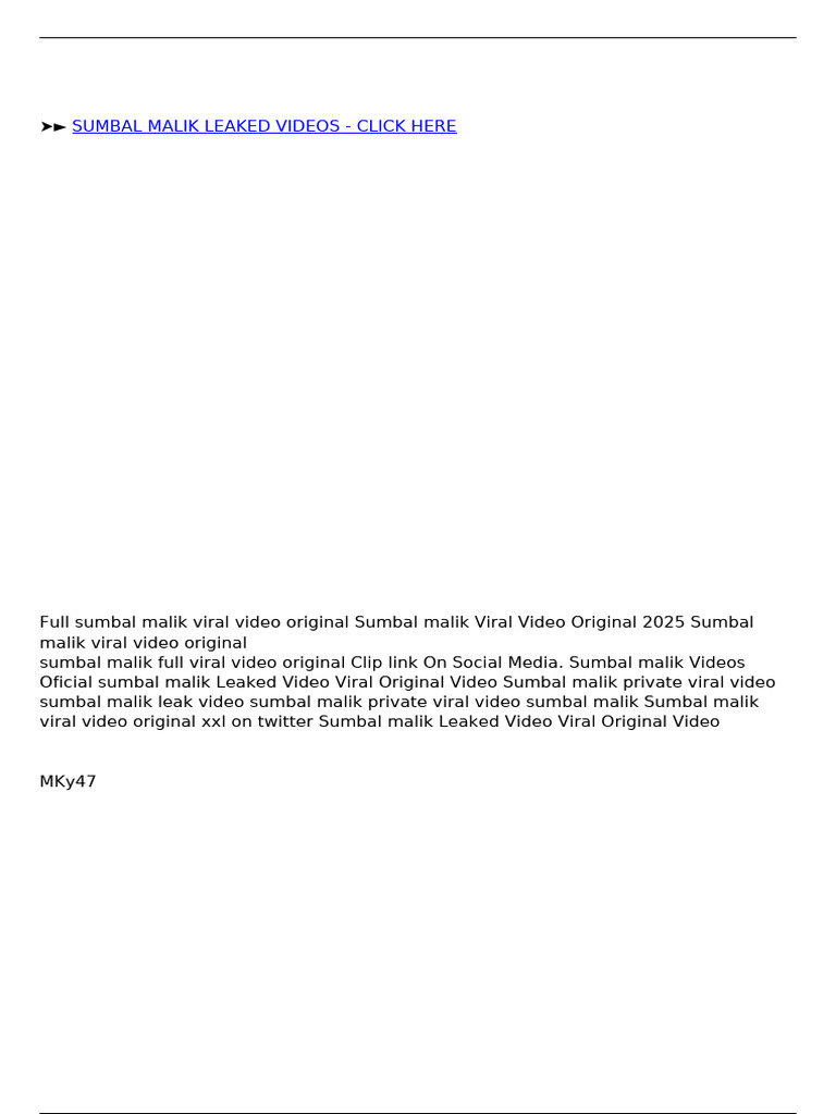 Fullhot Sumbal Malik Private Viral Video Sumbal Malik | PDF