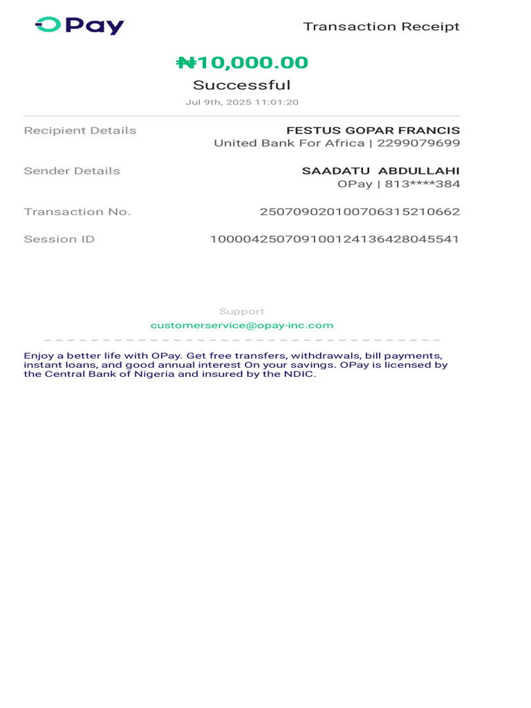 Transaction Receipt-250709020100706315210662 | PDF