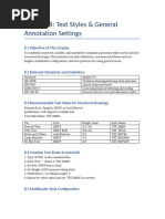 Dimension Styles & Annotation Standards | PDF