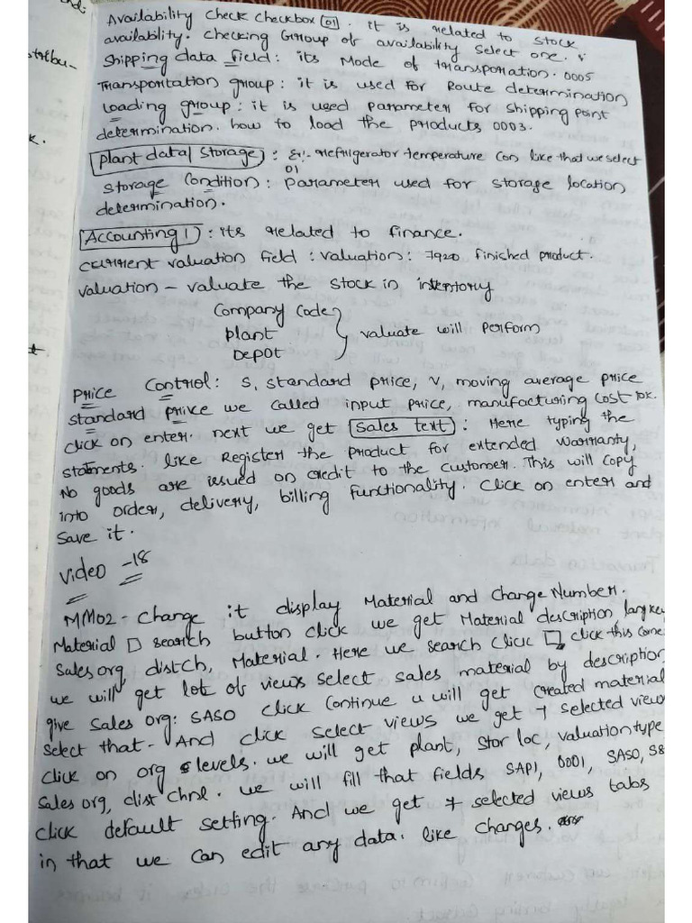 Class Notes MM | PDF