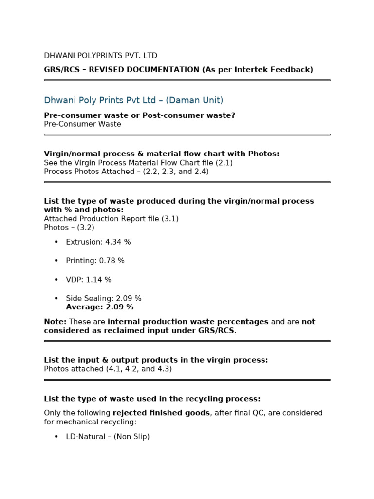 Grs Rcs Recycling Update | PDF | Recycling | Waste