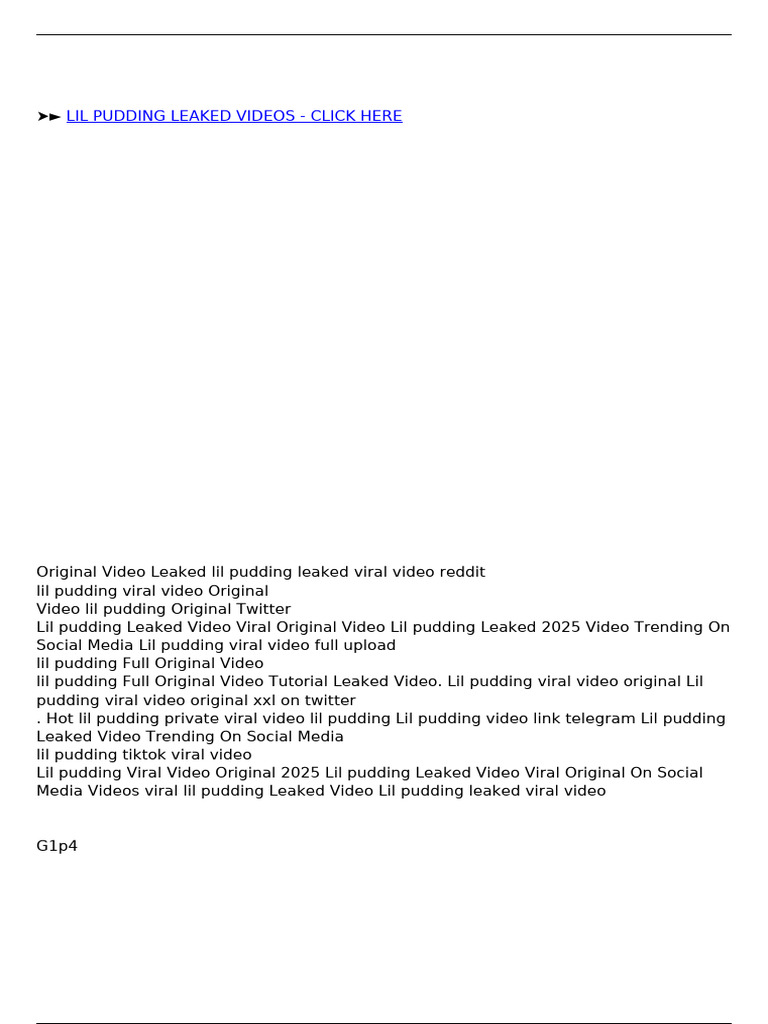 Sex Lil Pudding Private Viral Video Lil Pudding Leak Video Pdf
