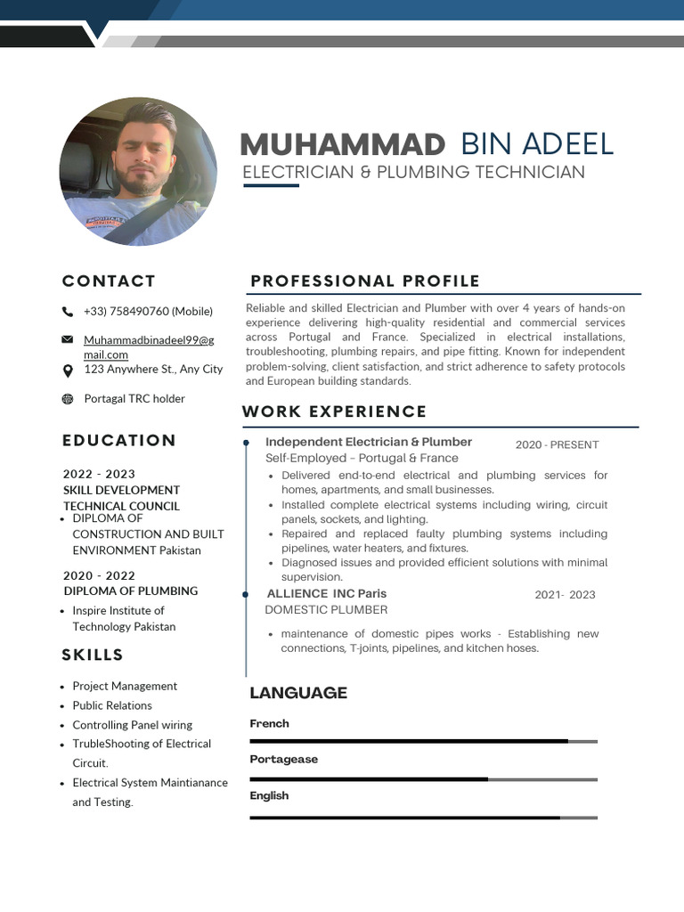 Muhammad CV 2025 | PDF