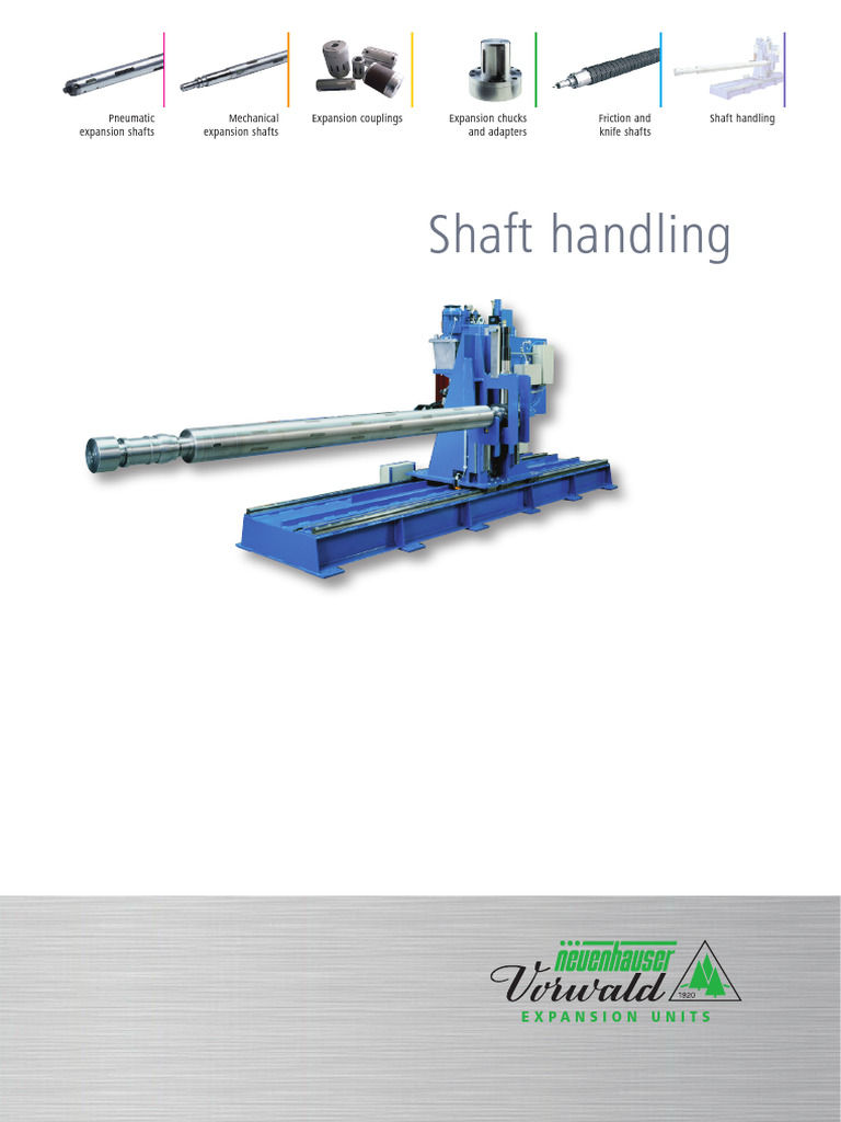 Expansion Shaft Handling Solutions | PDF | Machines | Elevator