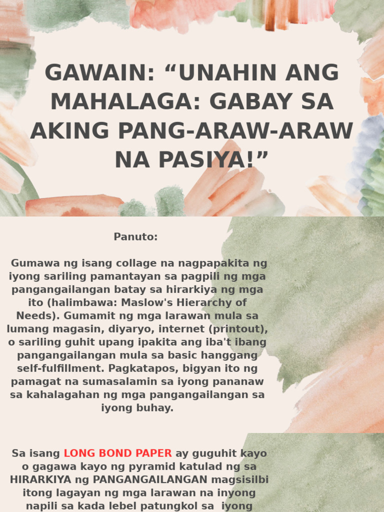 Collage in Araling Panlipunan | PDF