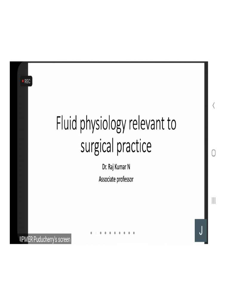 Fluid Imbalance | PDF