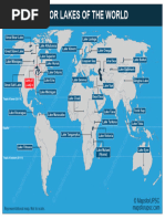 Major Deserts of The World Map | PDF | Earth Sciences | Biogeography