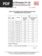 DWC Pipe Price List 2024 PDF | PDF | Technology & Engineering