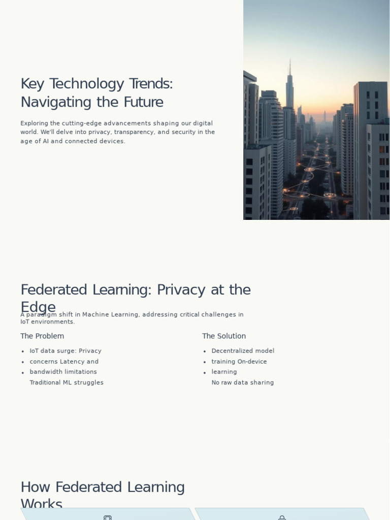 Key Technology Trends Navigating The Future 1 | PDF | Artificial Intelligence | Intelligence (AI ...