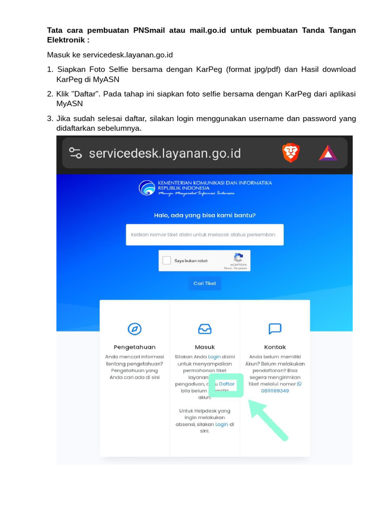 Panduan Pembuatan TTE di MyASN | PDF