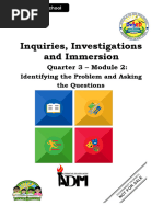Inquiries, Investigations and Immersion: Quarter 3 - Module 2 | PDF ...