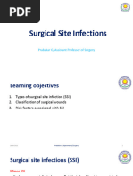 CDC Surgical Wound Classification Guide | PDF