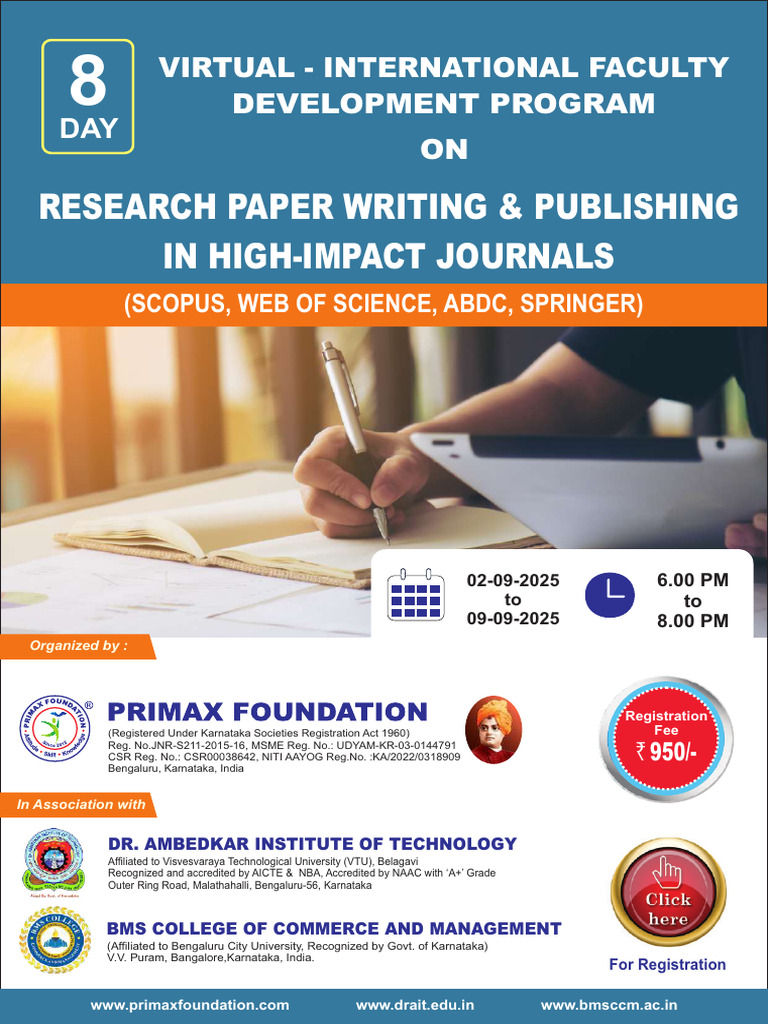 8 Day - International FDP | PDF | Curriculum