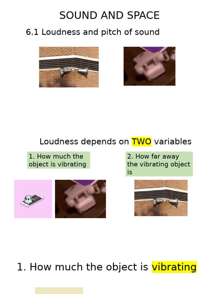 Loudnes and Pitch of Sound | PDF | Pitch (Music) | Sound