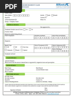 Al Koot Insurance Reimbursement Form | PDF | Patient | Public Services