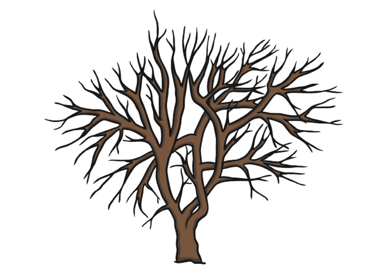 Aspiration Tree Cut Out - A4 | PDF