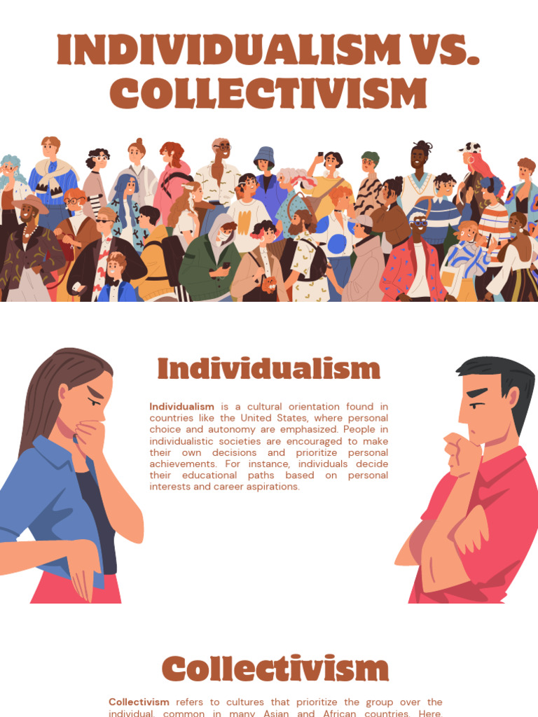 Individualism vs. Collectivism | PDF