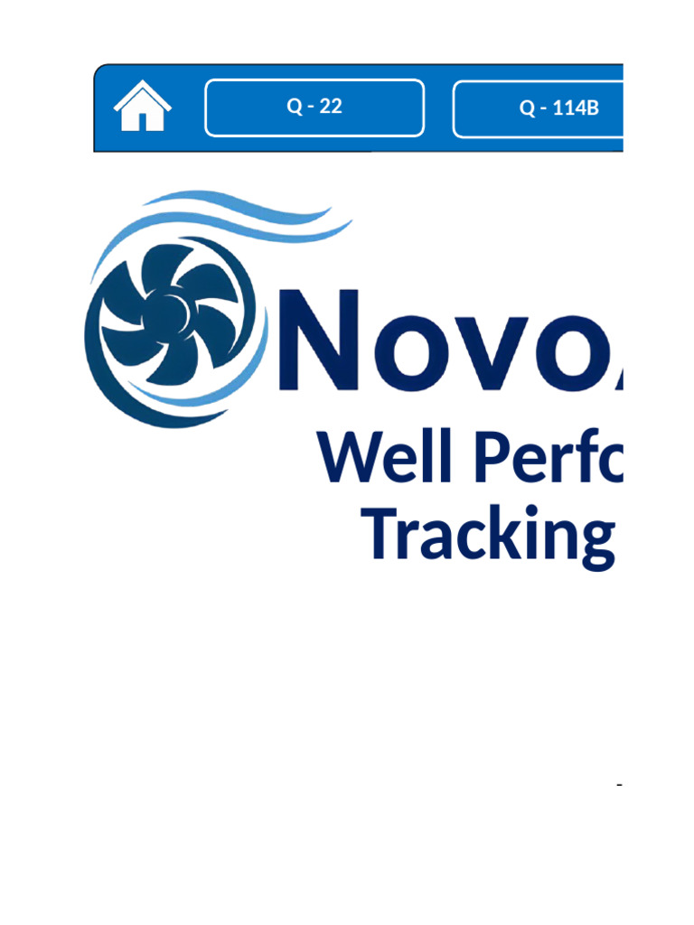 Well Performance Tracking Sheet | PDF | Electrical Engineering ...