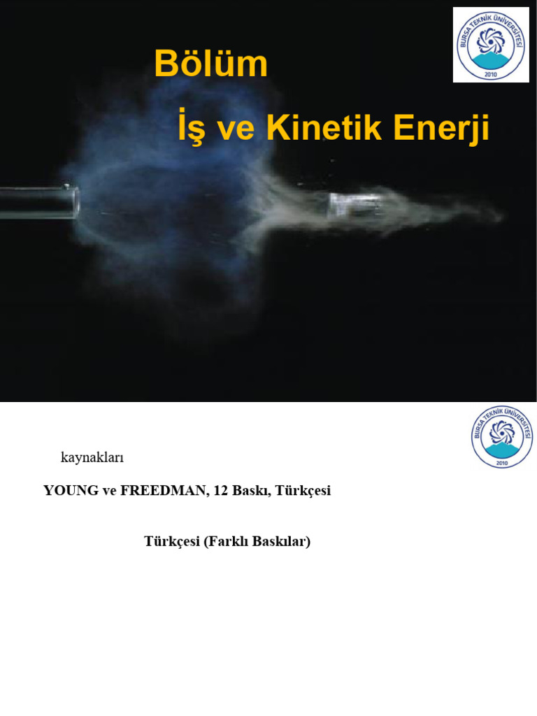 İş Ve Kinetik Enerji | PDF