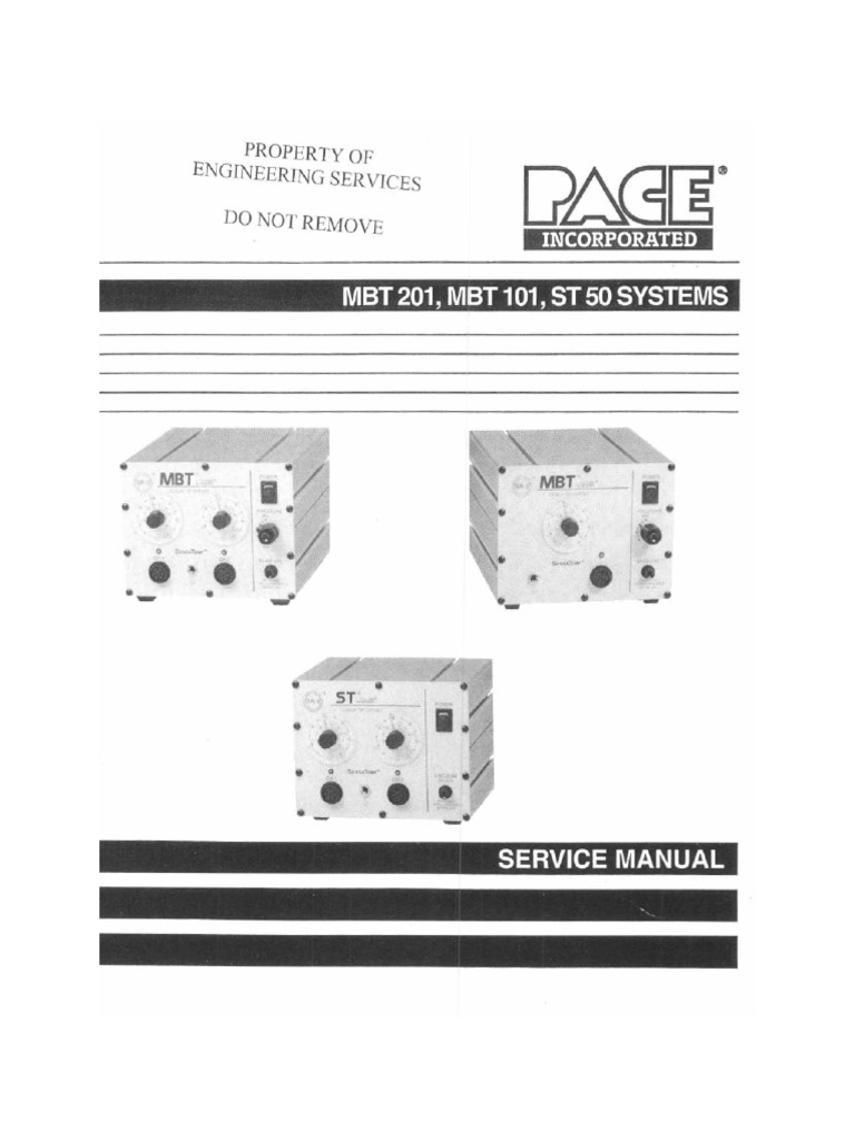 Pace ST50 | PDF