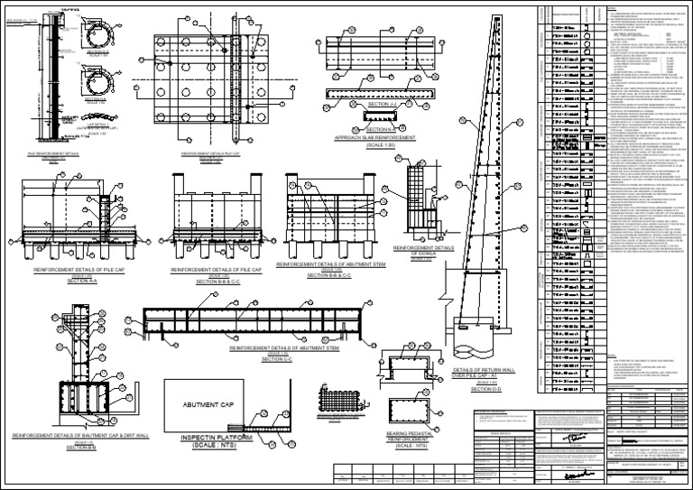 BR .486 16.06.2025 Design Drawing Abutment-1 Diaphragm - Reinforcement ...