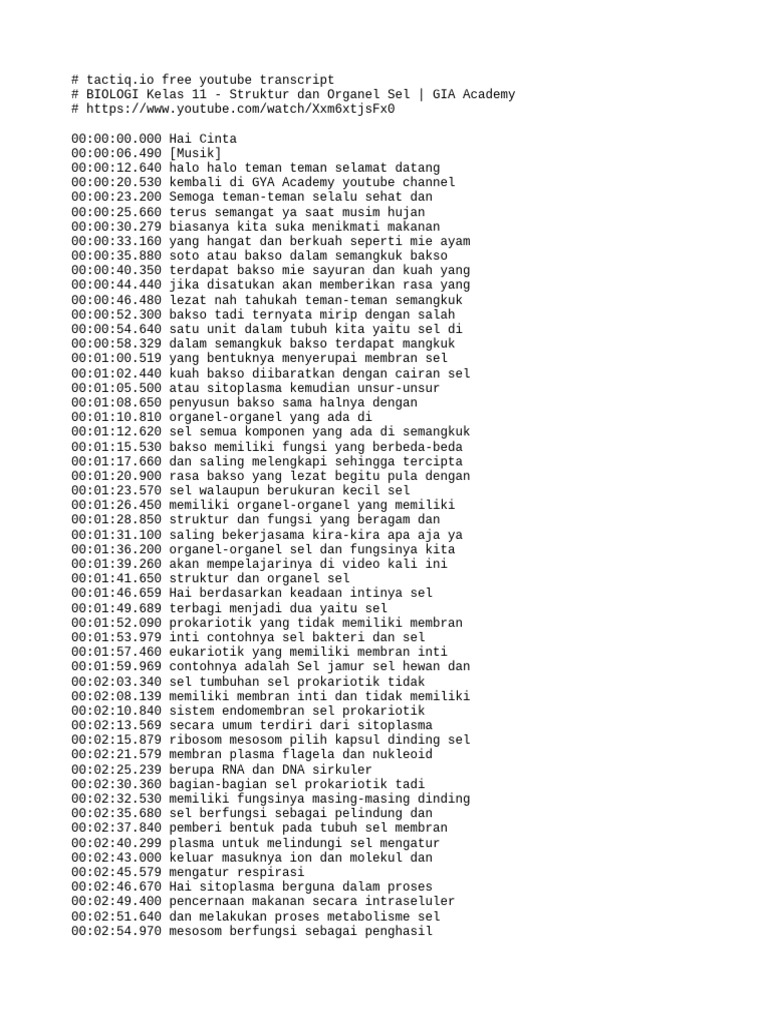Tactiq Free Transcript Xxm6xtjsFx0 | PDF