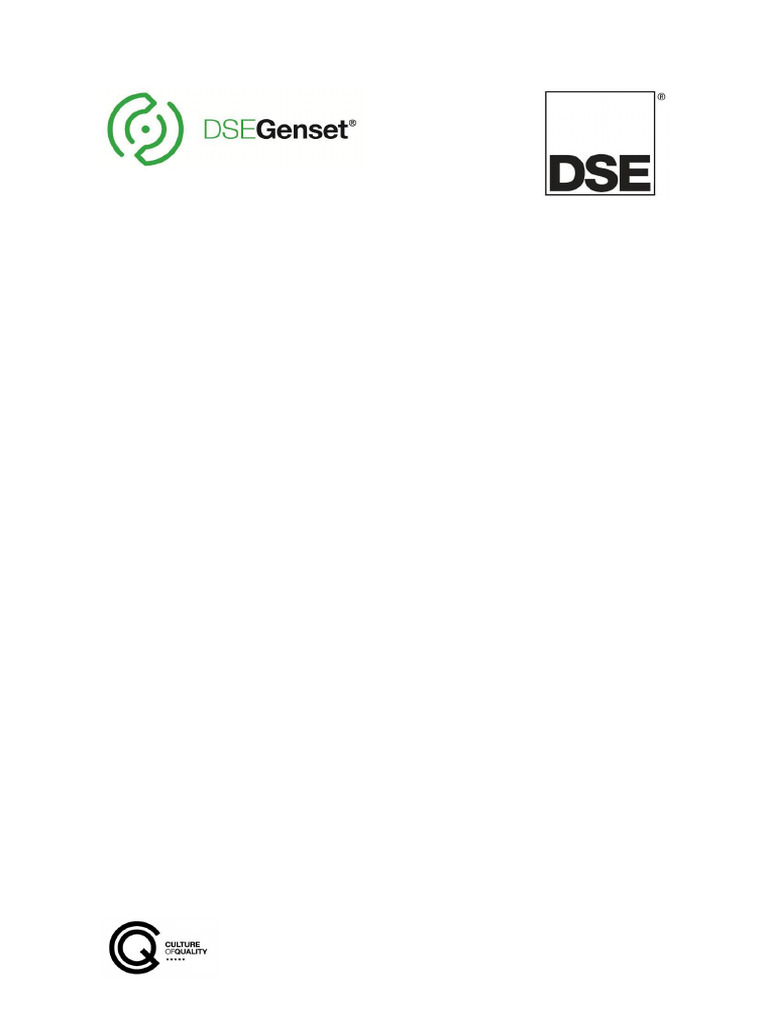 DSEG4500 DSEG4501 Compact Single Genset Controller Operator Manual | PDF | Exhaust Gas | Sensor