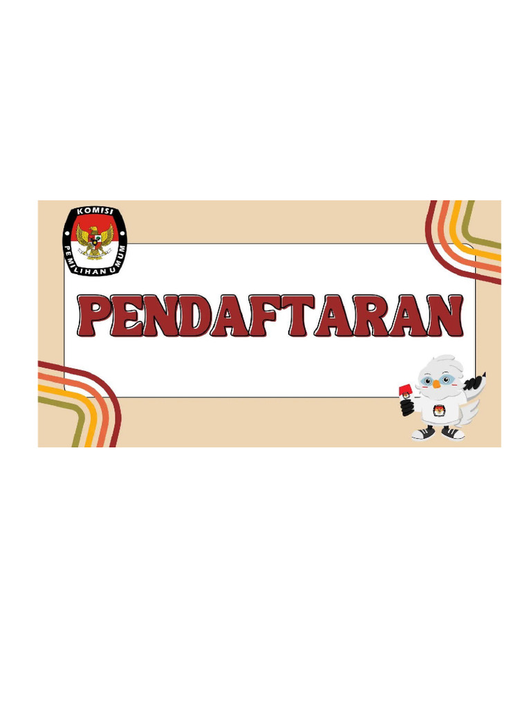 Pendaftaran | PDF