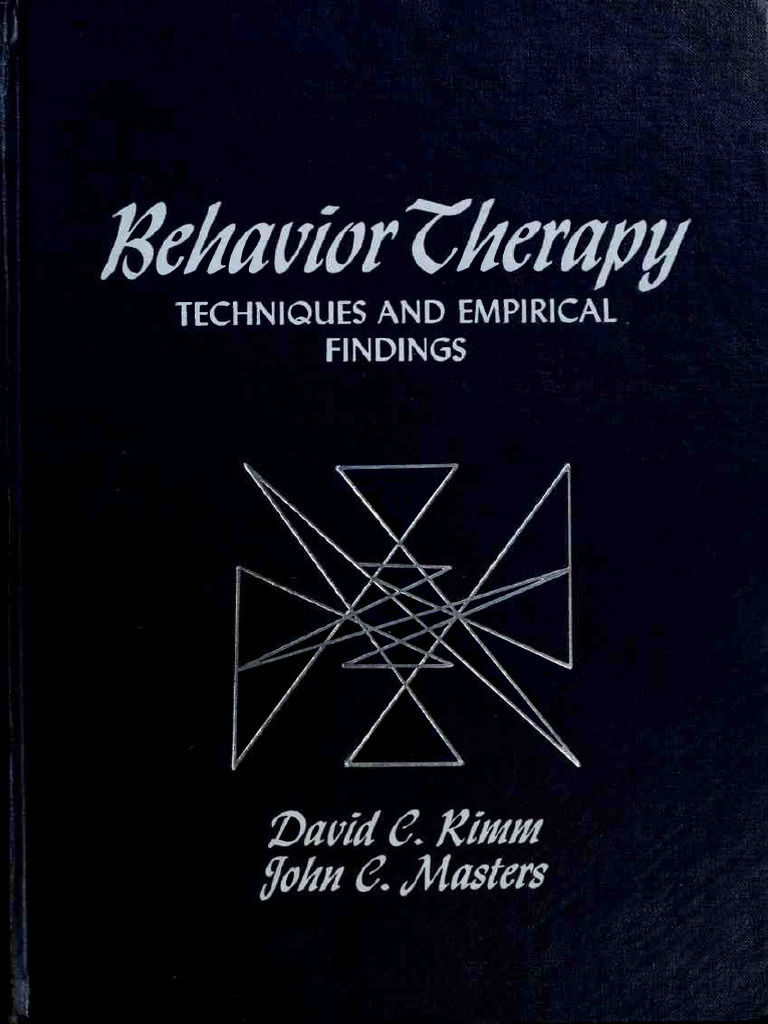 Behavior Therapy Techniques Overview | PDF | Psychotherapy | Behaviour ...