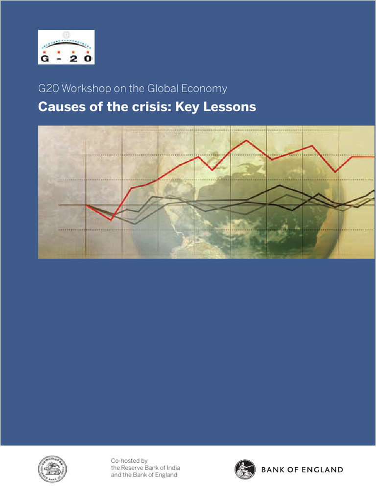 g20 Workshop Causes of The Crisis | PDF | Inflation | Monetary Policy