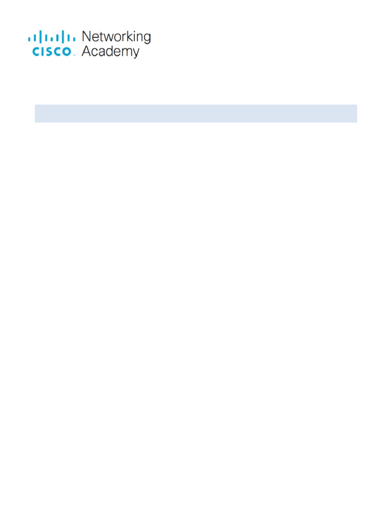 14.3.5 Packet Tracer - Basic Router Configuration Review | PDF | I Pv6 ...