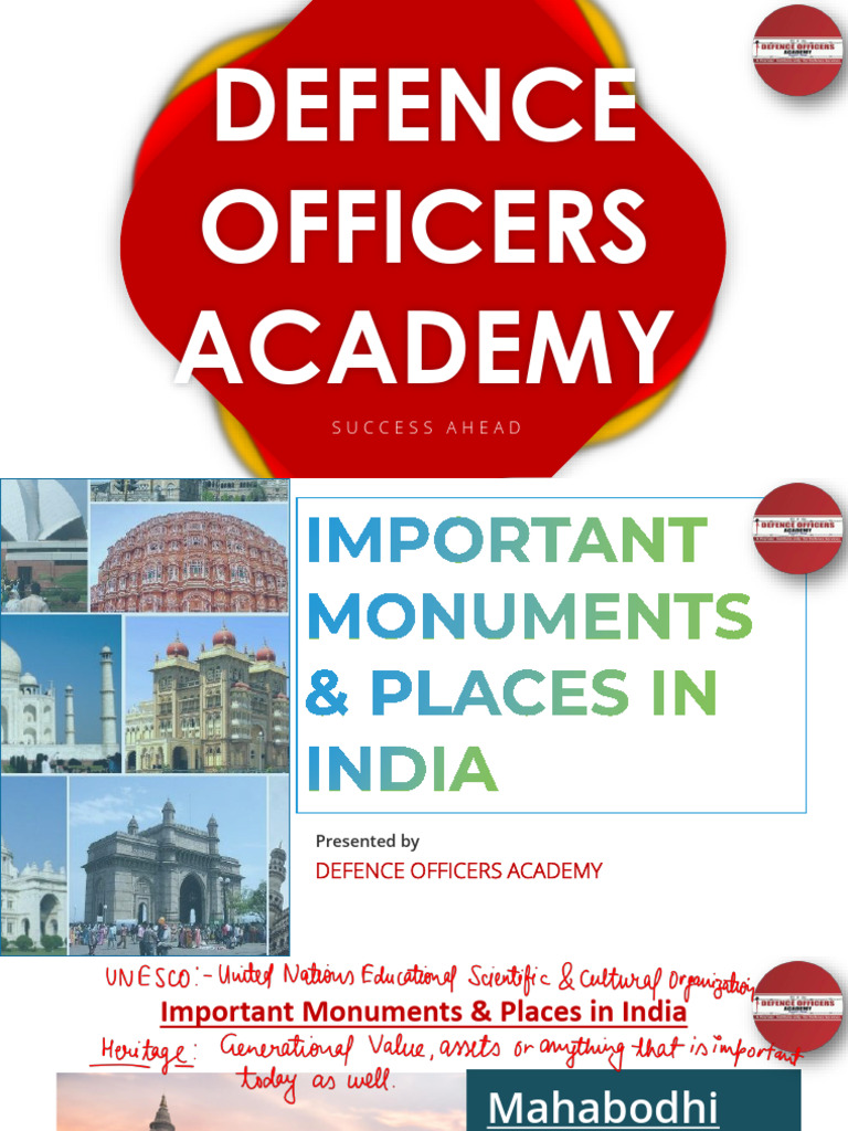 UNESCO Heritage Sites in India | PDF