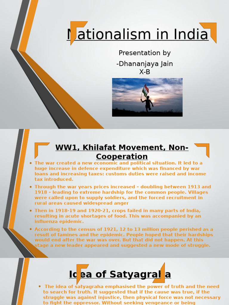 Nationalism in India | PDF | Mahatma Gandhi | Indian Nationalism