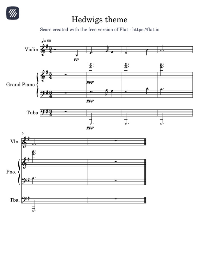 Hedwigs Theme | PDF