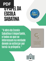 Preparação para a Escola Sabatina | PDF | Motivação | Motivacional
