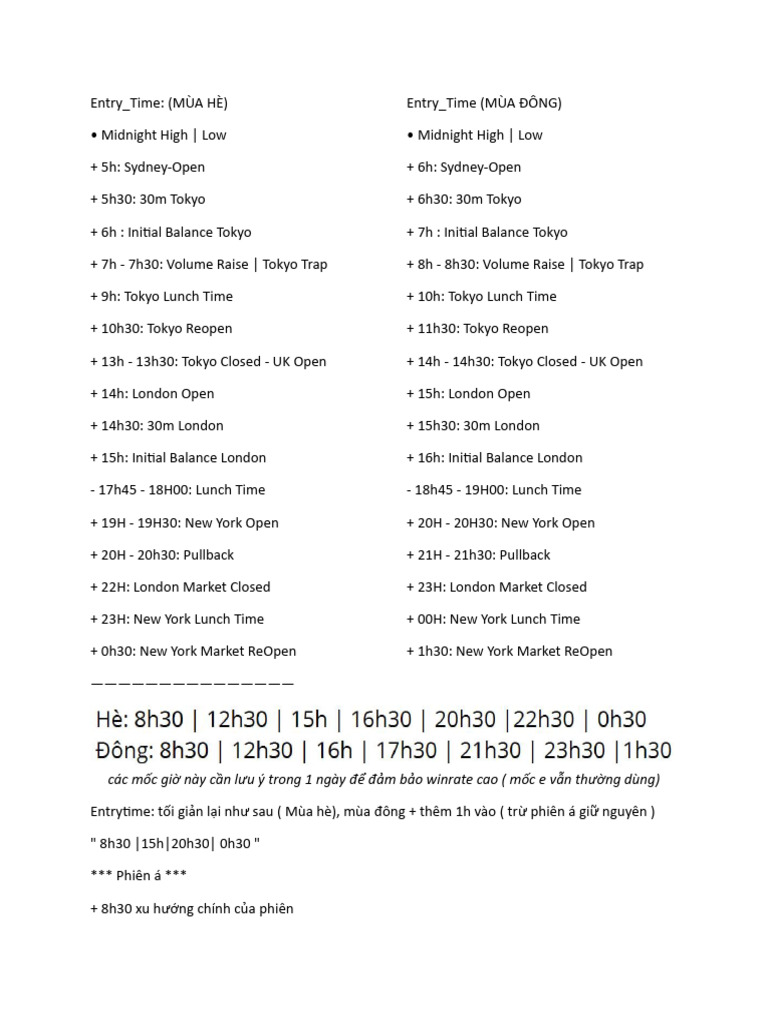 Time and Price | PDF