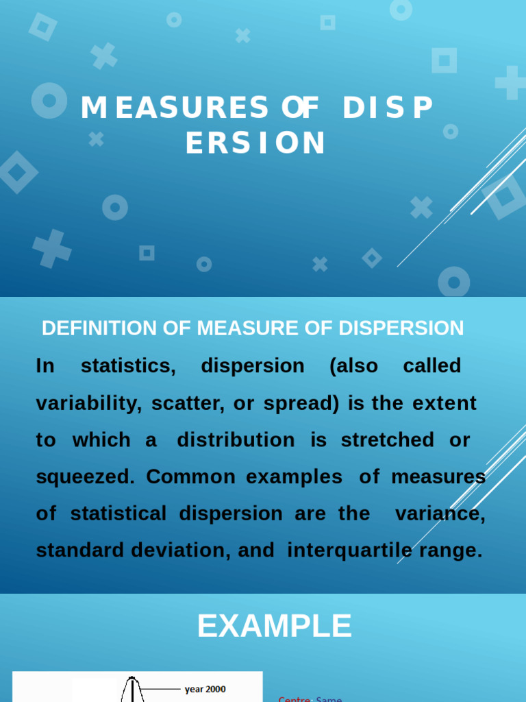 Understanding Measures of Dispersion | PDF | Statistical Dispersion ...