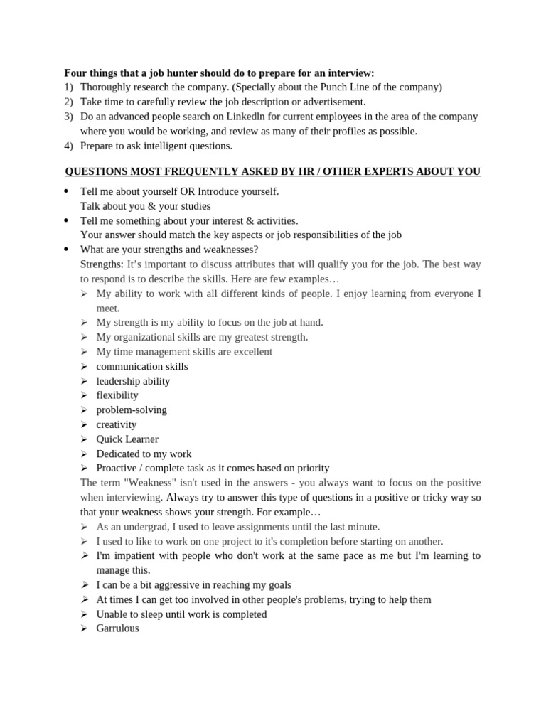 Interview Prep for Pharma Roles | PDF | White Blood Cell | Blood
