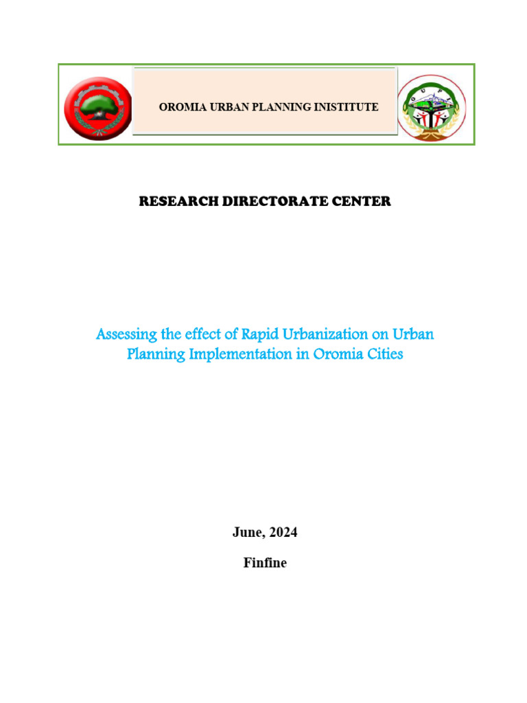 Uncontrold Rapid Urbanization Finals | PDF | Urbanization | Urban Planning
