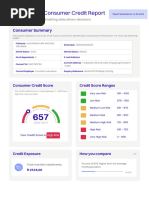 How To Read Your Credit Report | PDF | Credit History | Credit