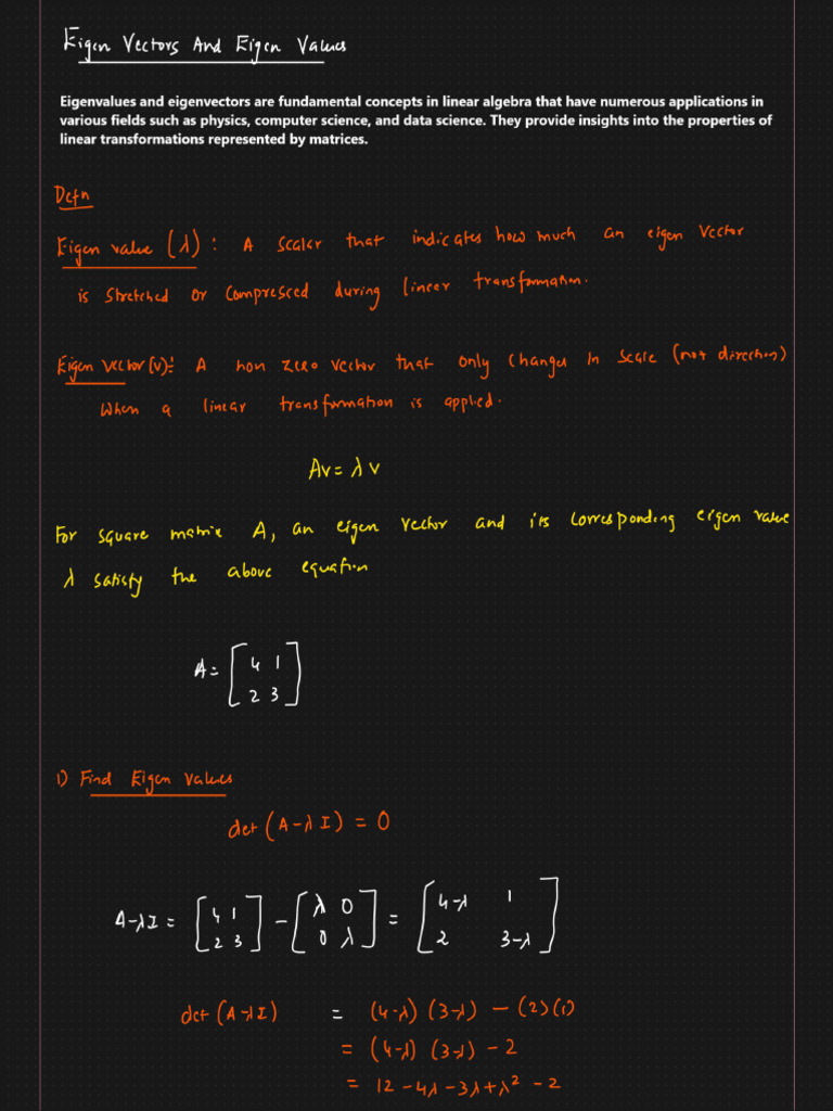 19 Eigen+Vector+and+Eigen+Value | PDF