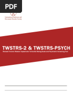 TWSTRS Severity Scale | PDF | Human Diseases And Disorders | Diseases ...