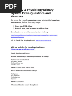 Digestive System Exam Q&A Guide | PDF | Digestion | Human Digestive System