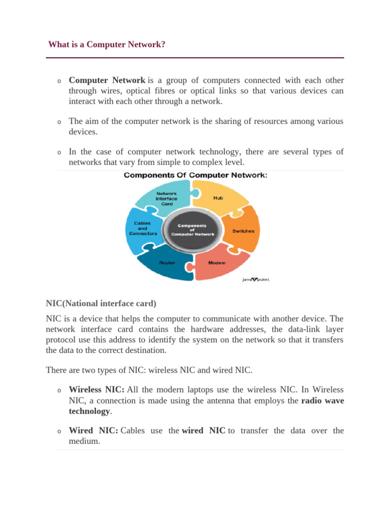 Computer Networks Unit-1 | PDF | Network Topology | Computer Network