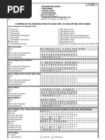 F-2.01 Formulir Permohonan Akte Kelahiran | PDF