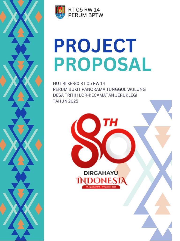 Proposal Kegiatan HUT RI ke-80 2025 | PDF