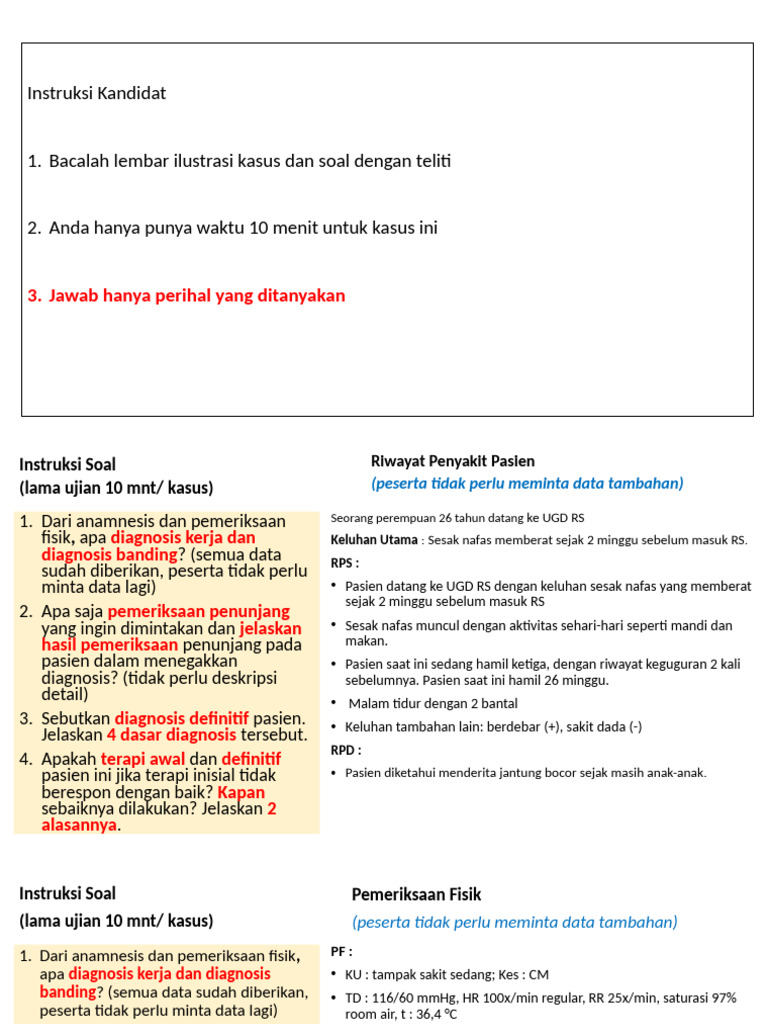 Soal Kasus OSCE | PDF